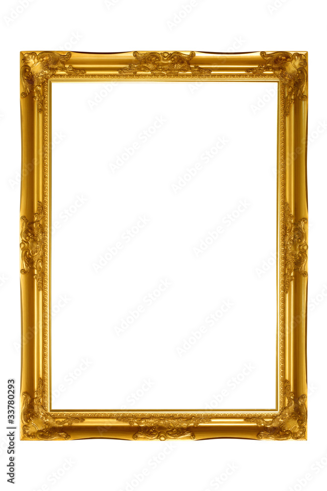 Gold frame Stock Photo | Adobe Stock