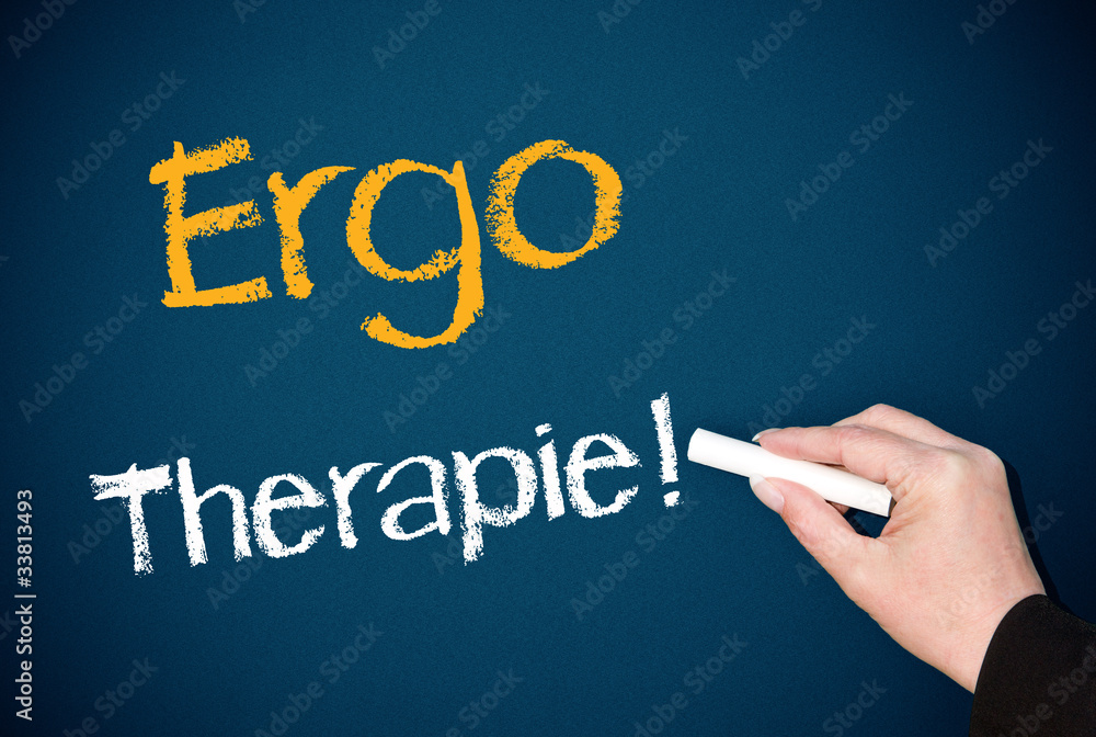 Ergo Therapie - Gesundheit und Medizin Stock-Illustration | Adobe Stock