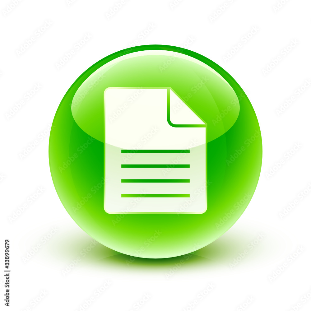 Vecteur Stock icône fichier/ file paper icon | Adobe Stock