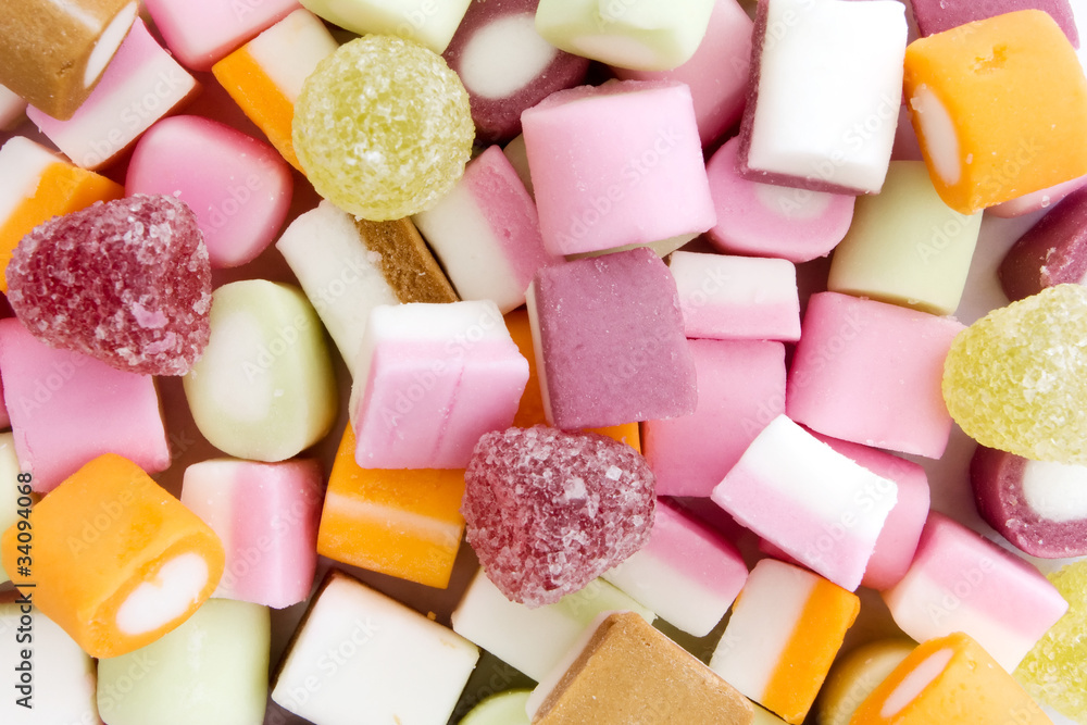 Background of dolly mixture sweets Stock Photo | Adobe Stock