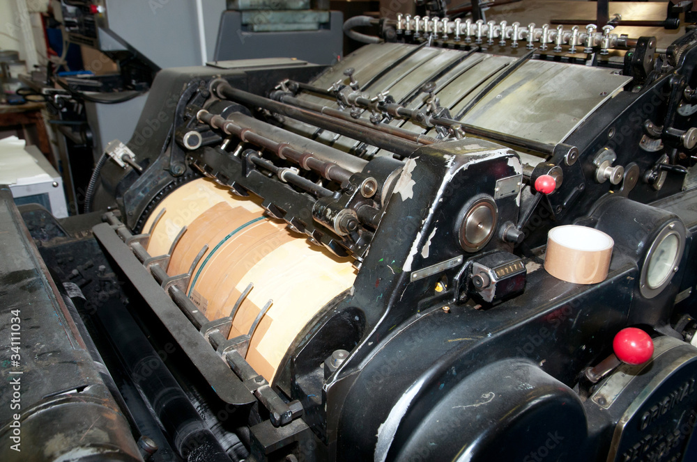 Vintage Offset Press