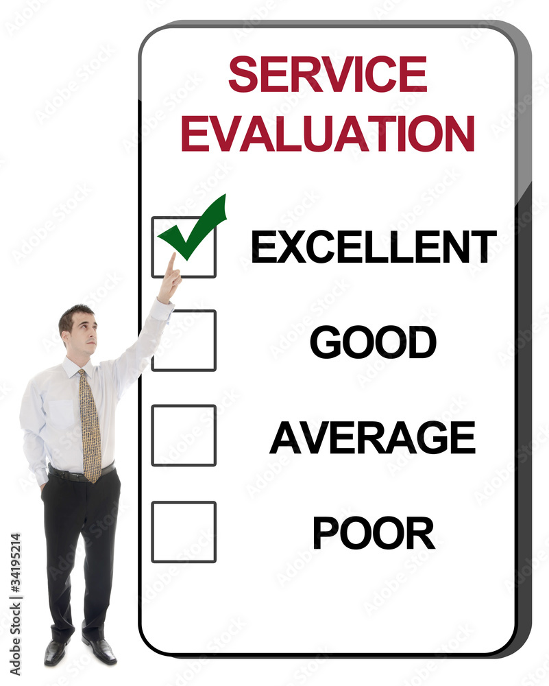Service Evaluation Stock Photo | Adobe Stock