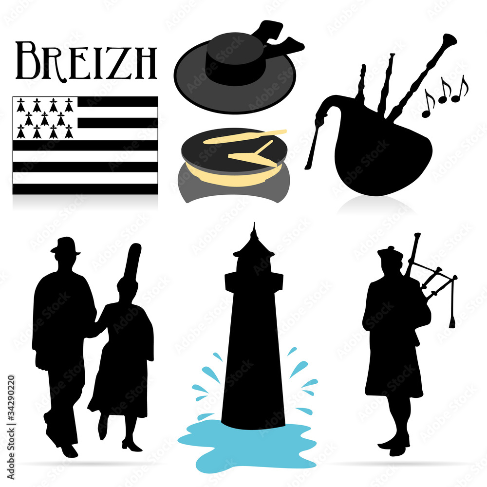 Bretagne vector de Stock | Adobe Stock