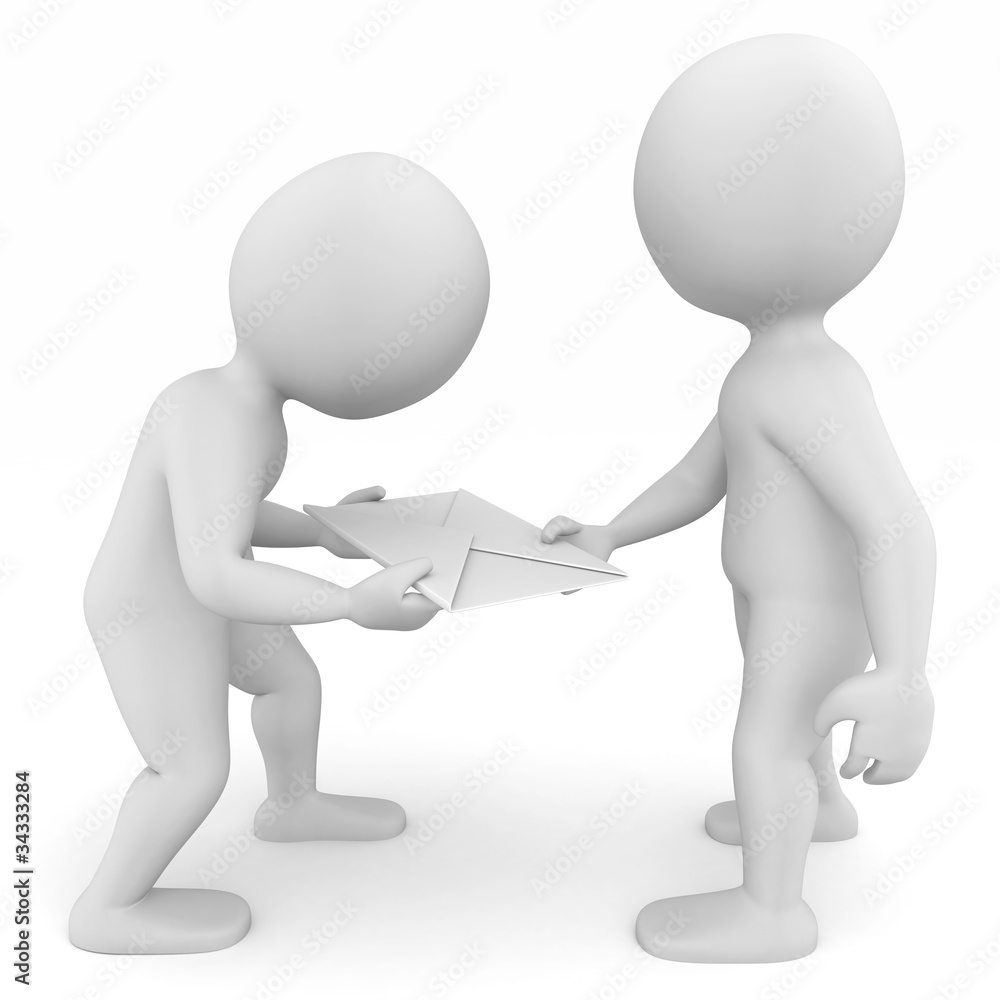 Entrega de carta Stock Illustration | Adobe Stock