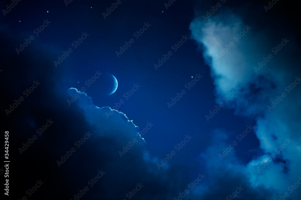 art abstract night sky background Stock Photo | Adobe Stock