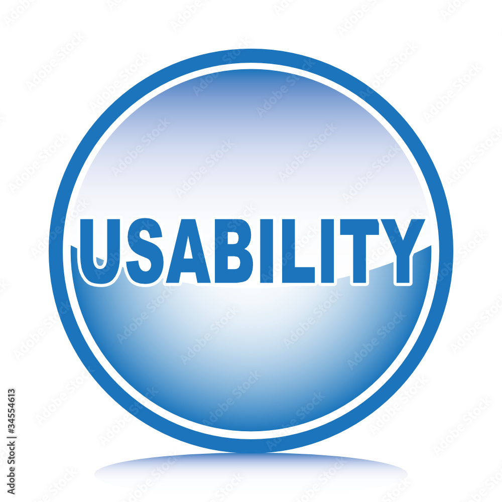 USABILITY ICON Stock Vector | Adobe Stock