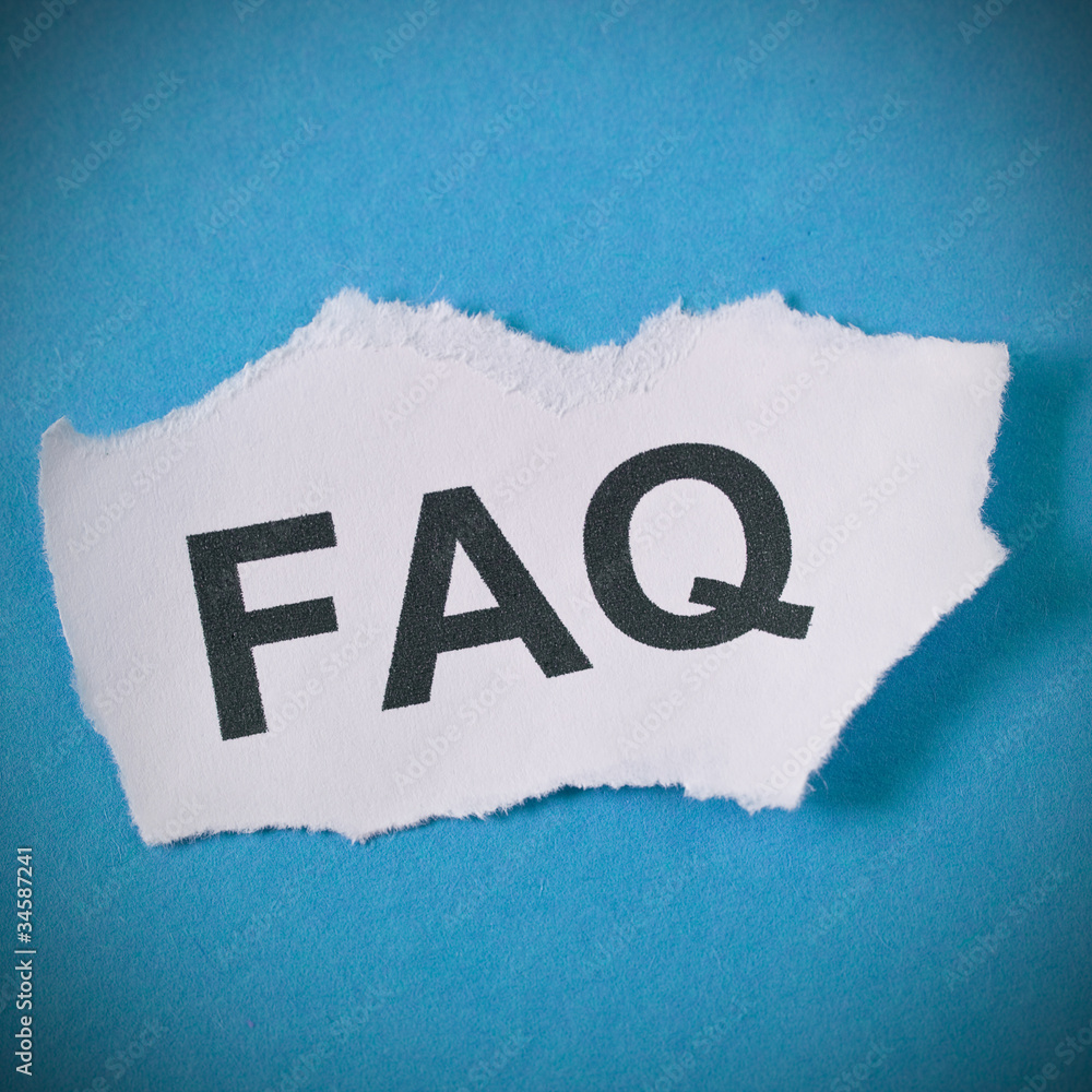 FAQ Symbol Stock Photo | Adobe Stock