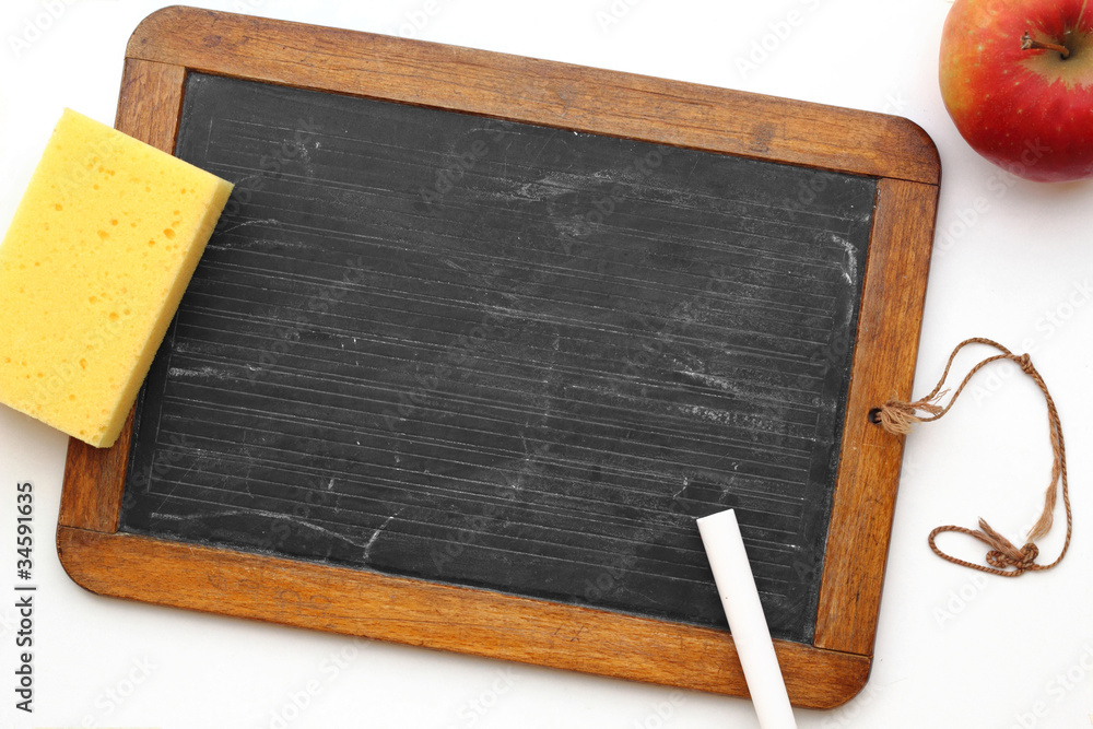 Alte Schiefertafel aus der Schule Stock-Foto | Adobe Stock Alte Schiefertafel aus der Schule Stock-Foto | Adobe Stock