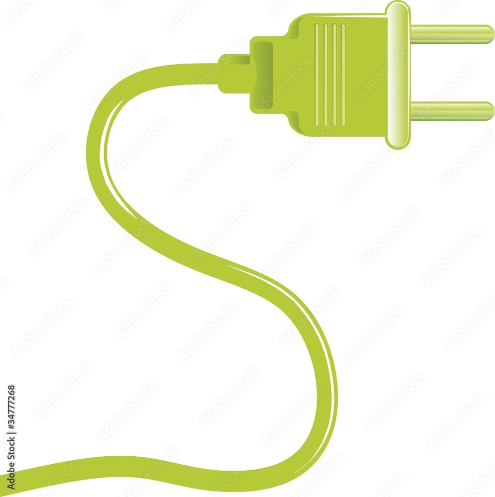 Stecker 2 Stock Vector | Adobe Stock