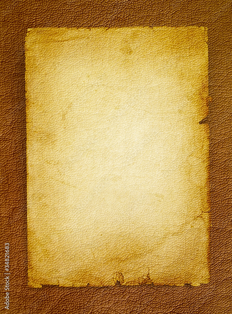 Vintage paper textured background.Old parchment blank. Stock Photo ...