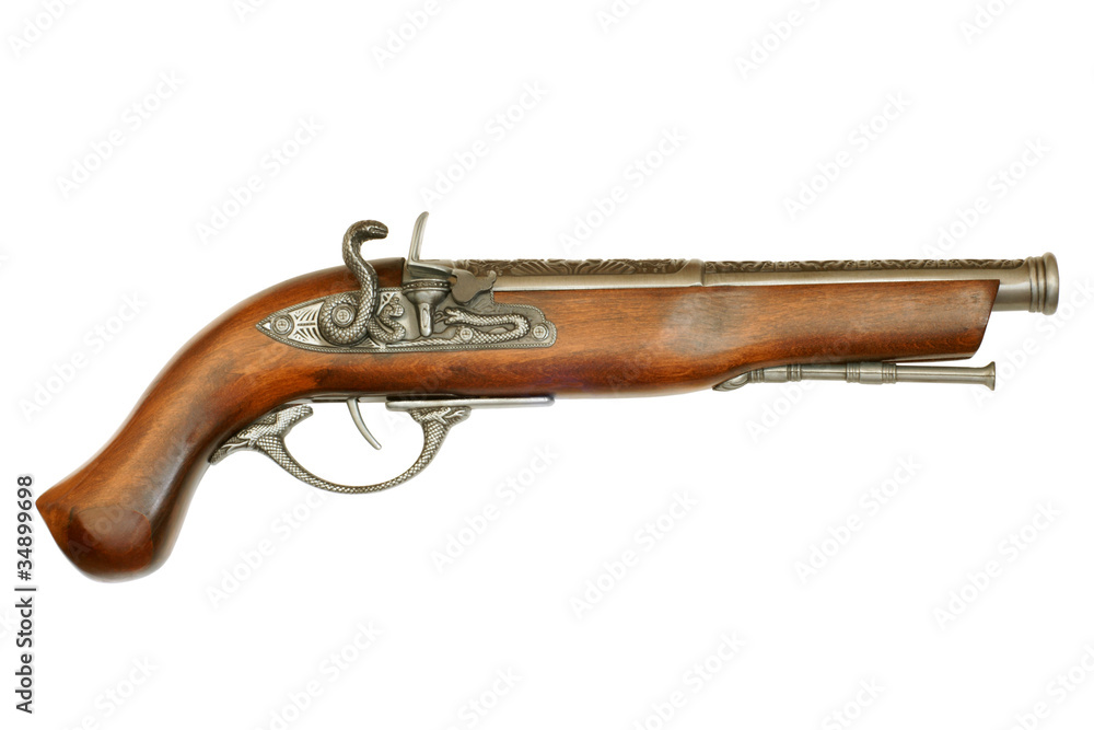 Flintlock pistol Stock Photo | Adobe Stock