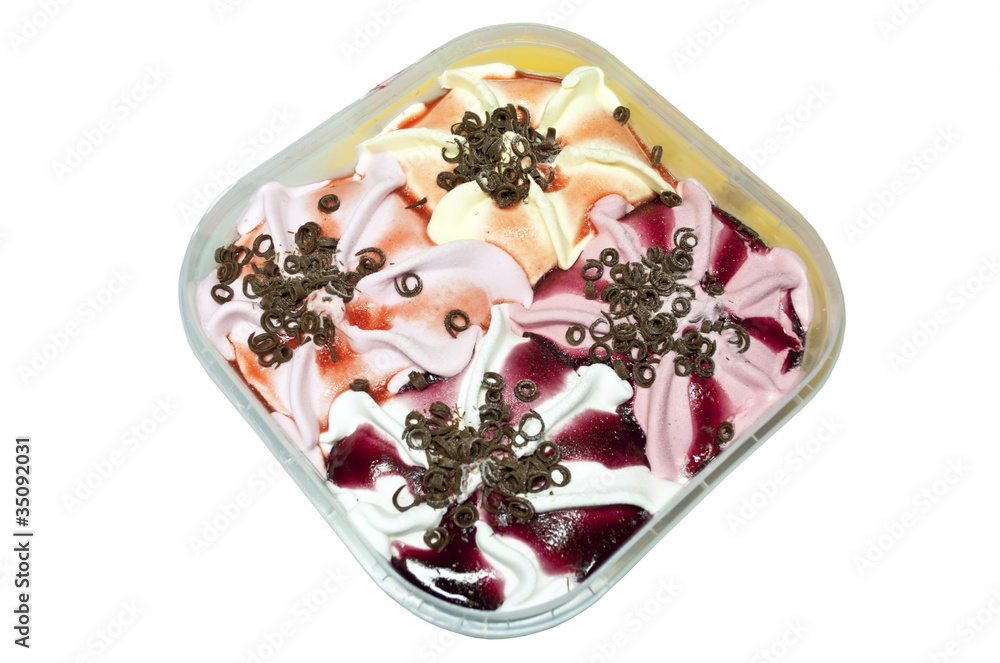 ice cream package isolated Stock Photo | Adobe Stock