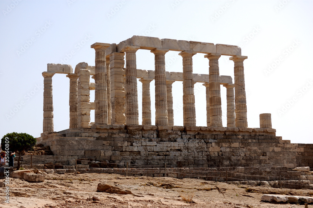 Colonne greche Stock Photo | Adobe Stock
