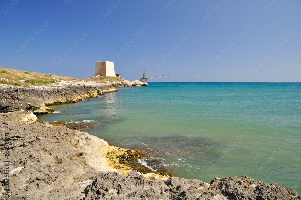 Foto Stock COSTA PUGLIESE, GARGANO , ITALIA | Adobe Stock