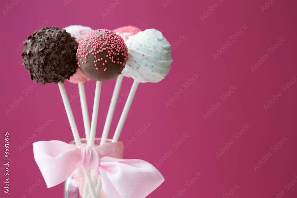 Cake pops Stock Photo | Adobe Stock