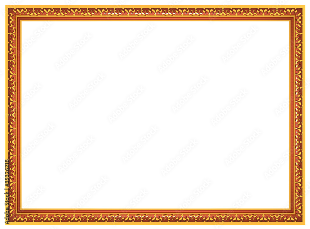 Frame for picture Stock Illustration | Adobe Stock