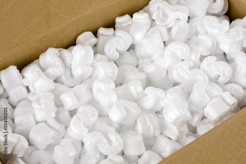 Flopack Füllmaterial Stock-Foto | Adobe Stock