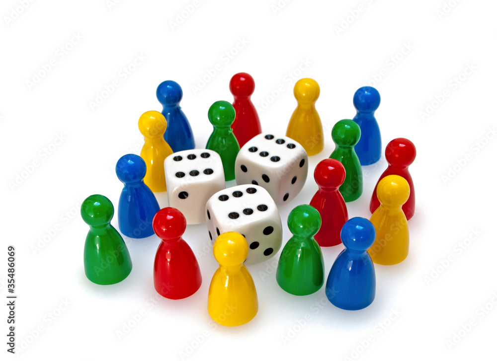 Spielfiguren Stock-Foto | Adobe Stock