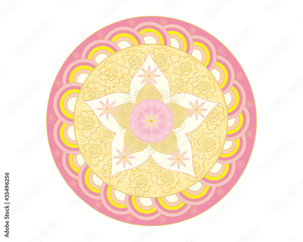 onam pookalam background Stock Vector | Adobe Stock