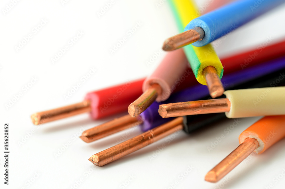 Kupferkabel Stock-Foto | Adobe Stock