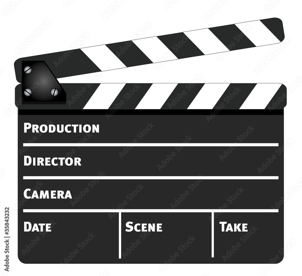 Film clap_2 Stock Vector | Adobe Stock