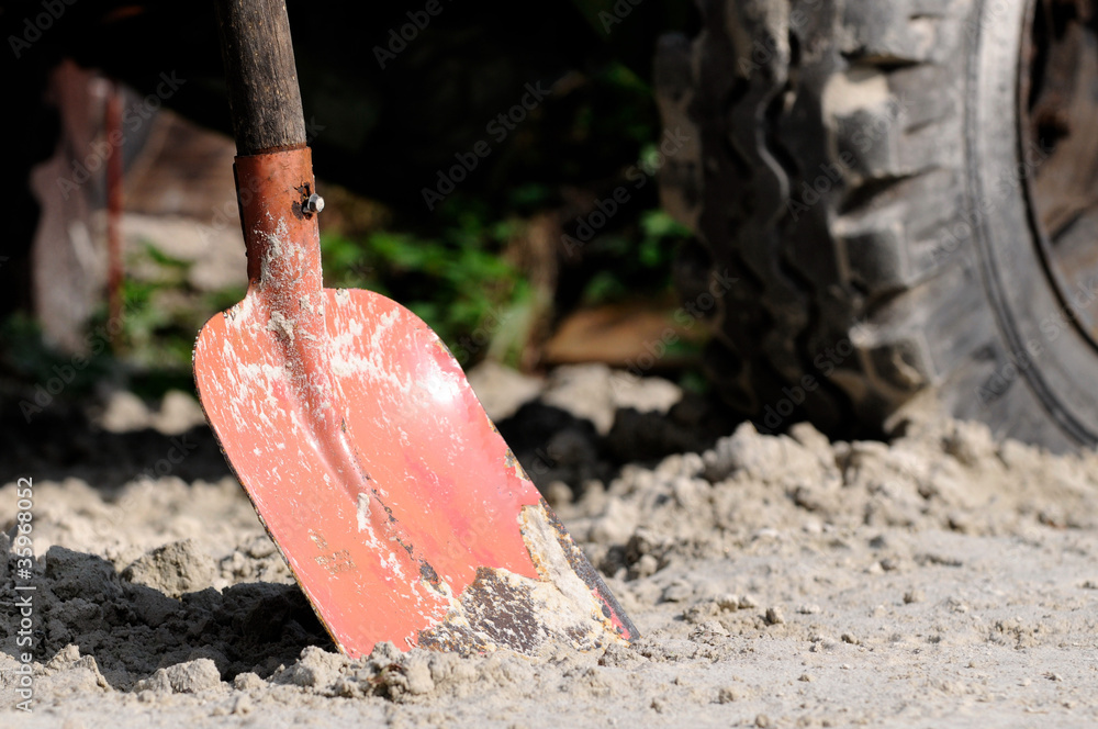 Schaufel Stock Photo | Adobe Stock