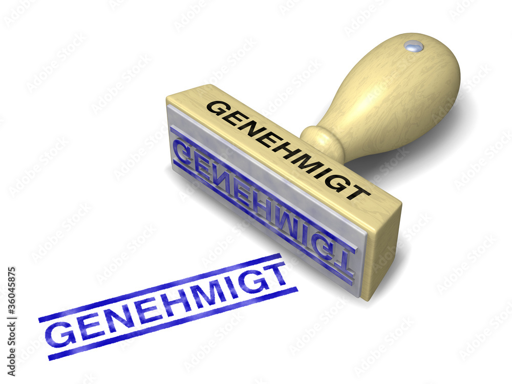 Stempel GENEHMIGT Stock-Illustration | Adobe Stock