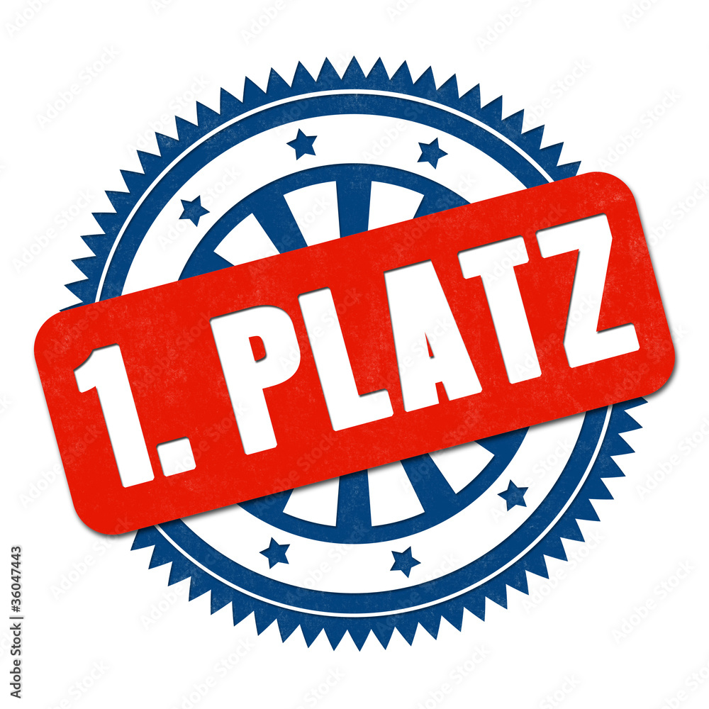 1. Platz stempel Stock-Illustration | Adobe Stock
