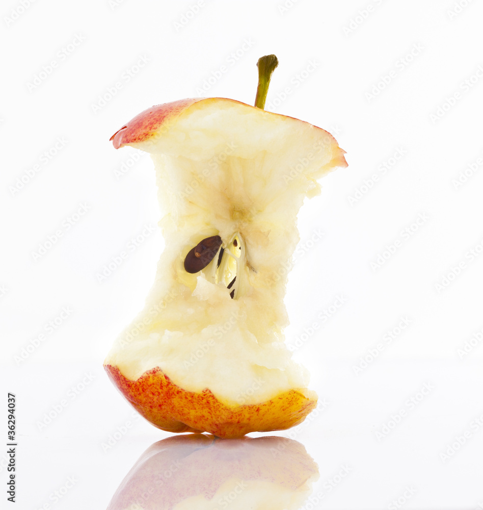 Apple Core Stock Photo | Adobe Stock