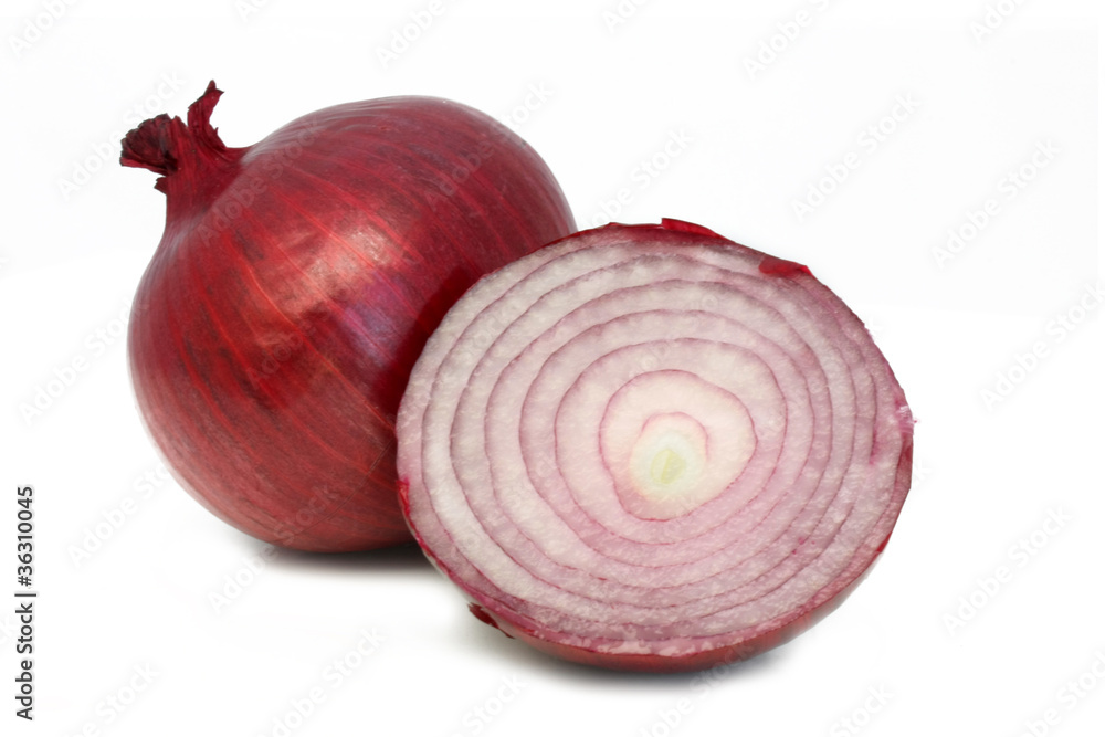 Oignons rouges Stock Photo | Adobe Stock