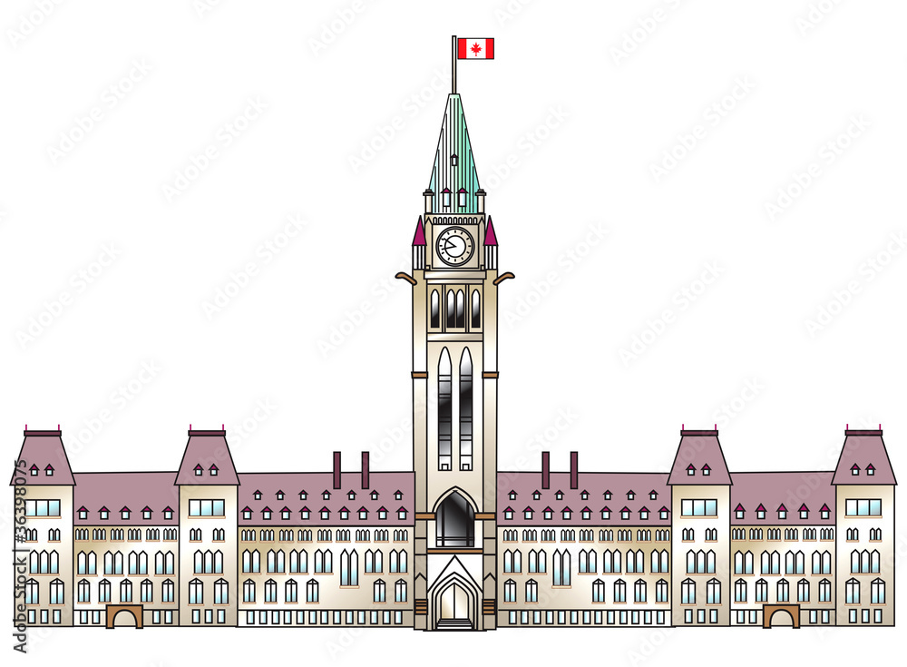 Canadian Parliament Clipart