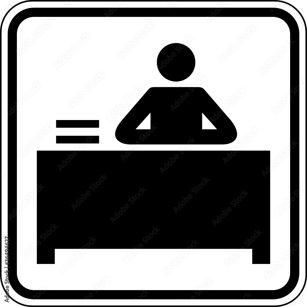 Büro Sachbearbeiter Sekretärin Schild Zeichen Symbol Stock Vector ... Büro Sachbearbeiter Sekretärin Schild Zeichen Symbol Stock Vector ...