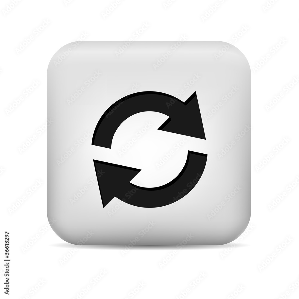 Reload button Stock Vector | Adobe Stock