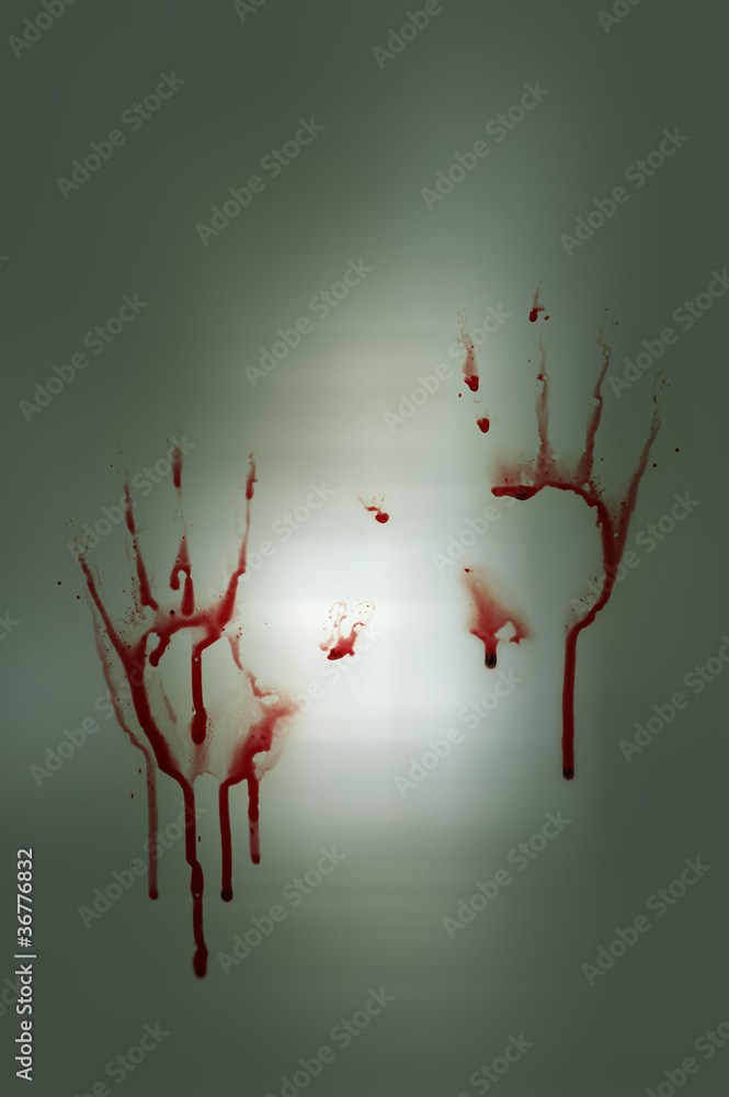 Bloody hands Stock Photo | Adobe Stock
