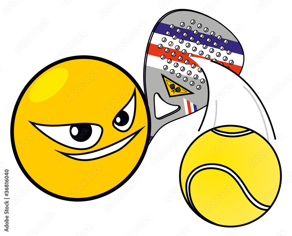 Padel icon vector de Stock | Adobe Stock