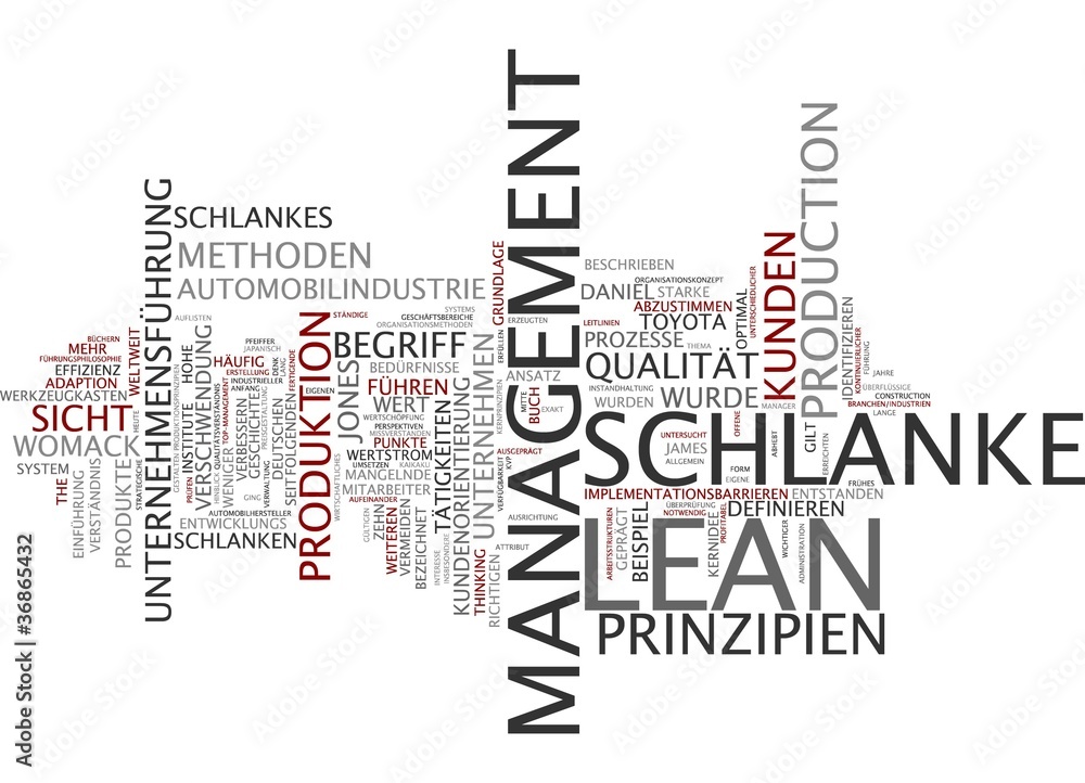 Lean Management Stock-Illustration | Adobe Stock