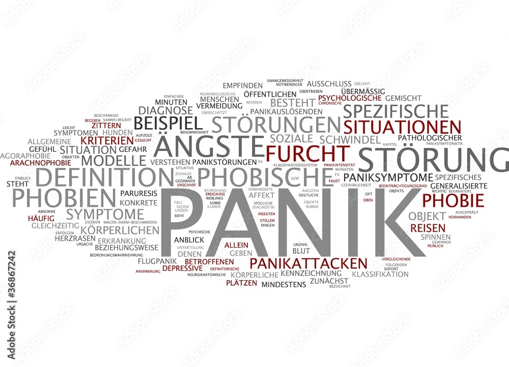 Panik Stock-Illustration | Adobe Stock