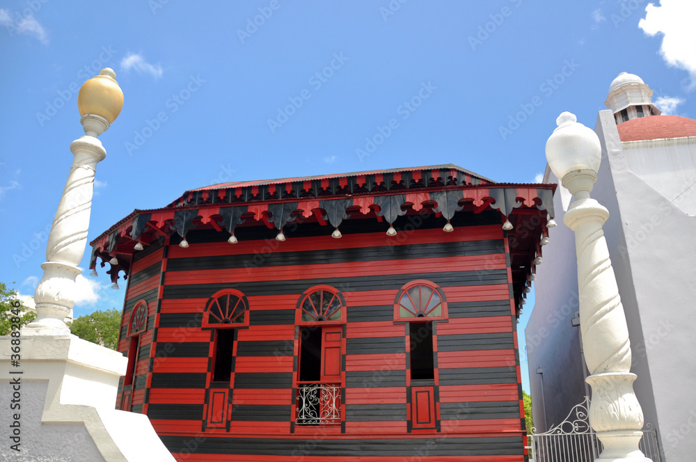 Ancient firehouse in Ponce, Puerto Rico Stock Photo | Adobe Stock