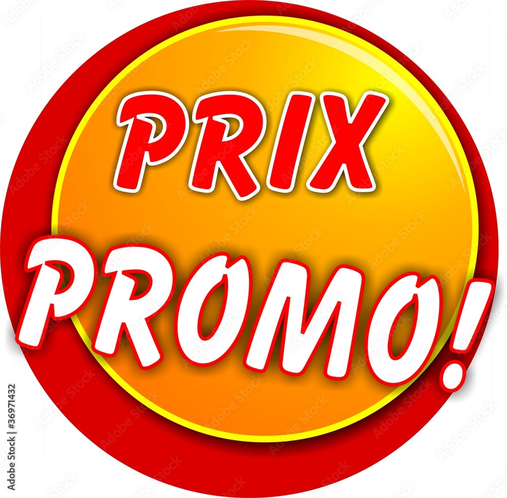 Vecteur Stock bouton prix promo | Adobe Stock