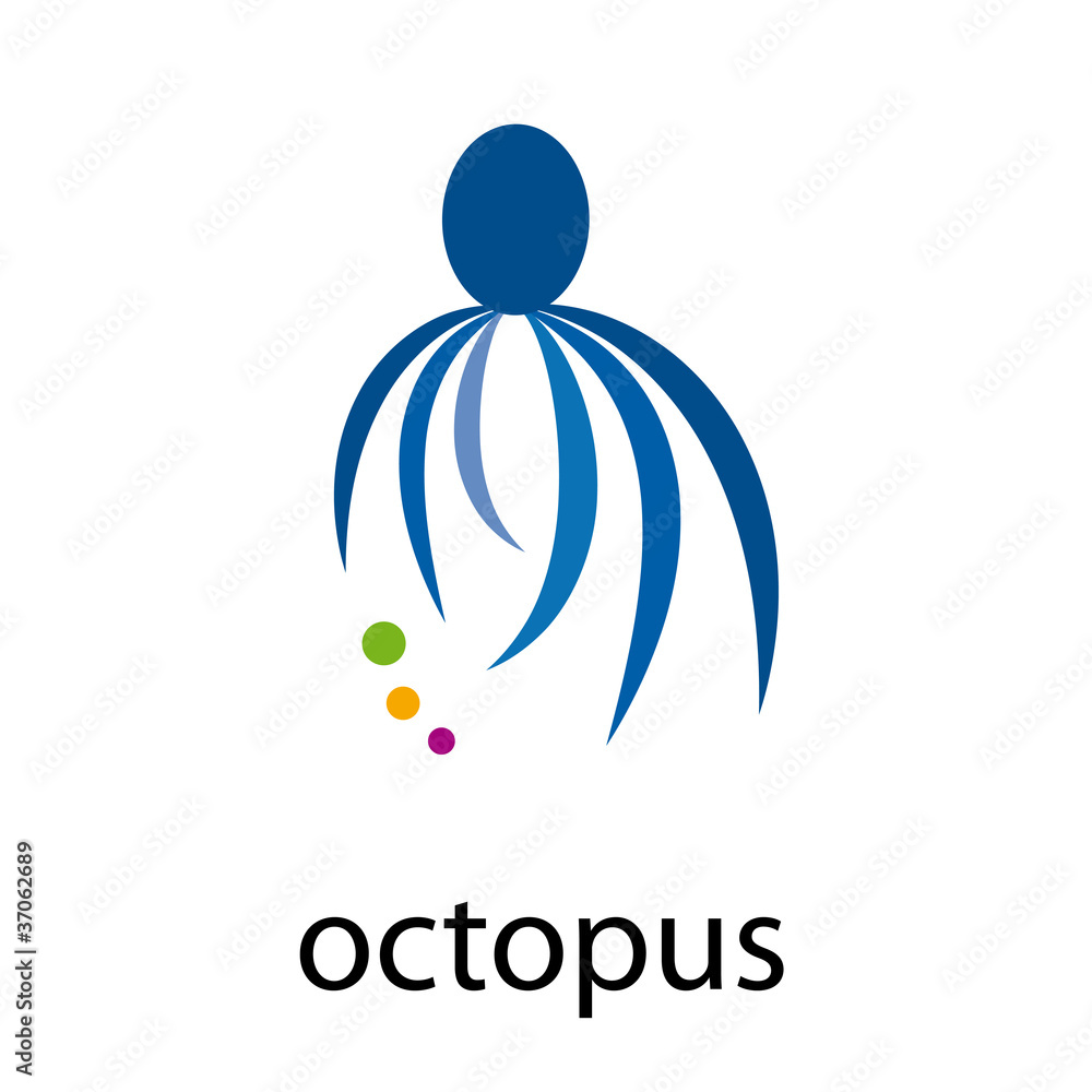 Logo octopus # Vector Stock Vector | Adobe Stock