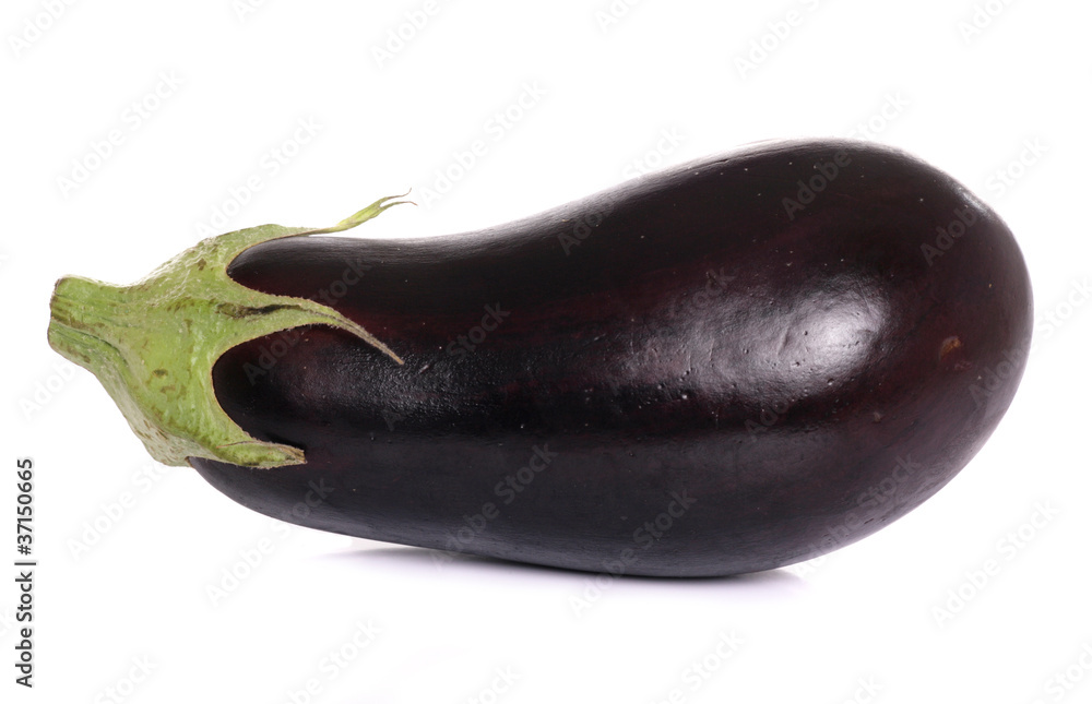Whole aubergine Stock Photo | Adobe Stock