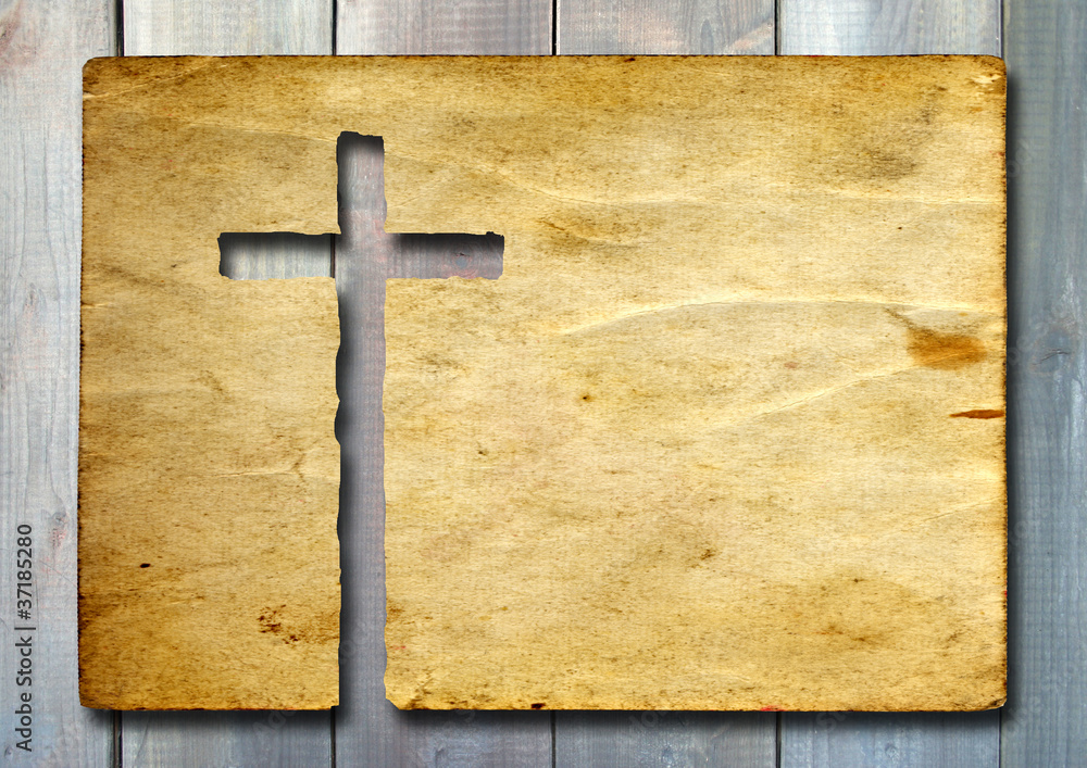 High resolution christian cross banner Stock Illustration | Adobe Stock