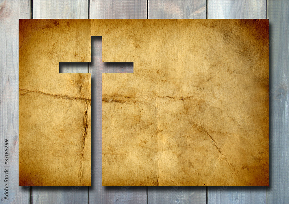 High resolution christian cross banner Stock Illustration | Adobe Stock