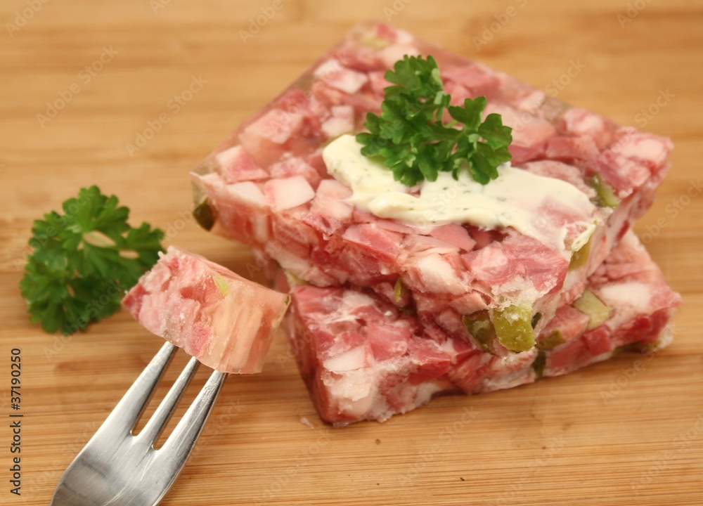 Sülzwurst Stock-Foto | Adobe Stock