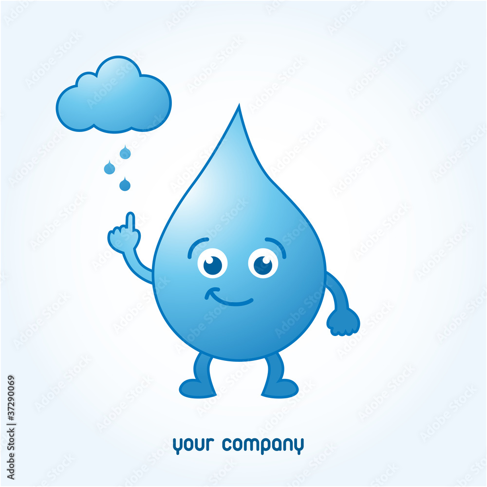 logo eau, logo entreprise Stock Vector | Adobe Stock