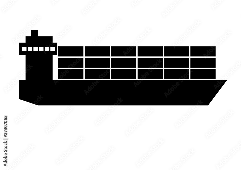 Piktogramm Schiff Stock Vector | Adobe Stock