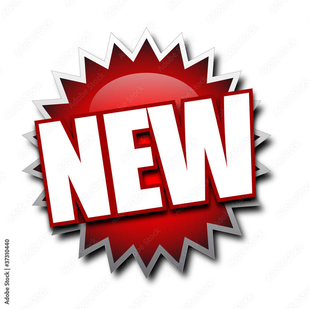 Vettoriale Stock bollino new | Adobe Stock