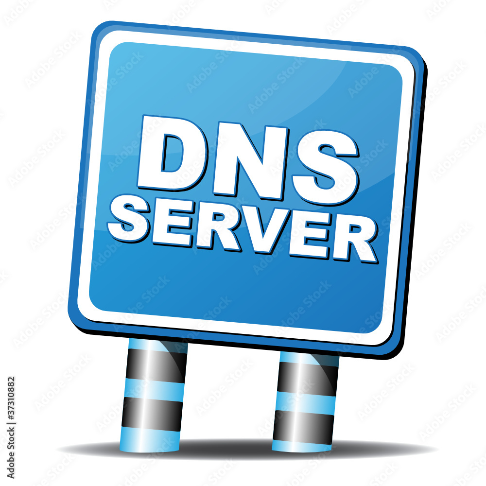 DNS SERVER ICON Stock-Vektorgrafik | Adobe Stock