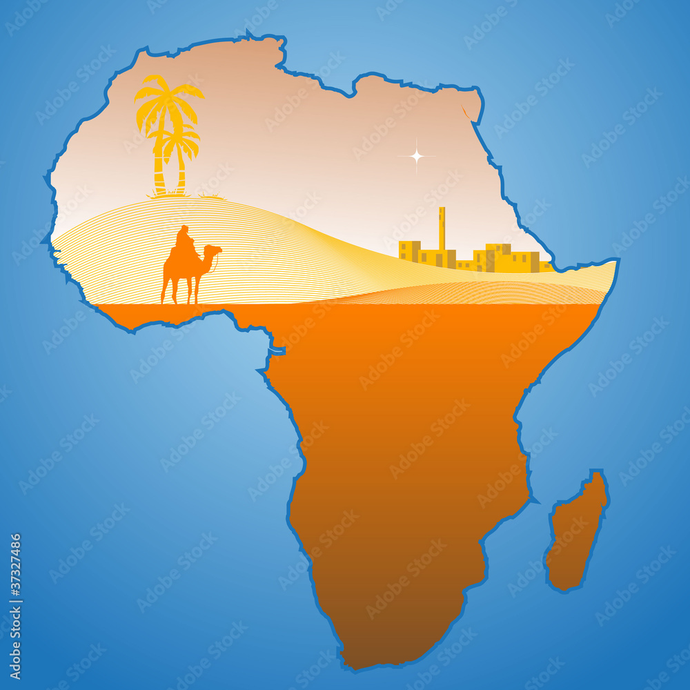 afrika Stock-Vektorgrafik | Adobe Stock