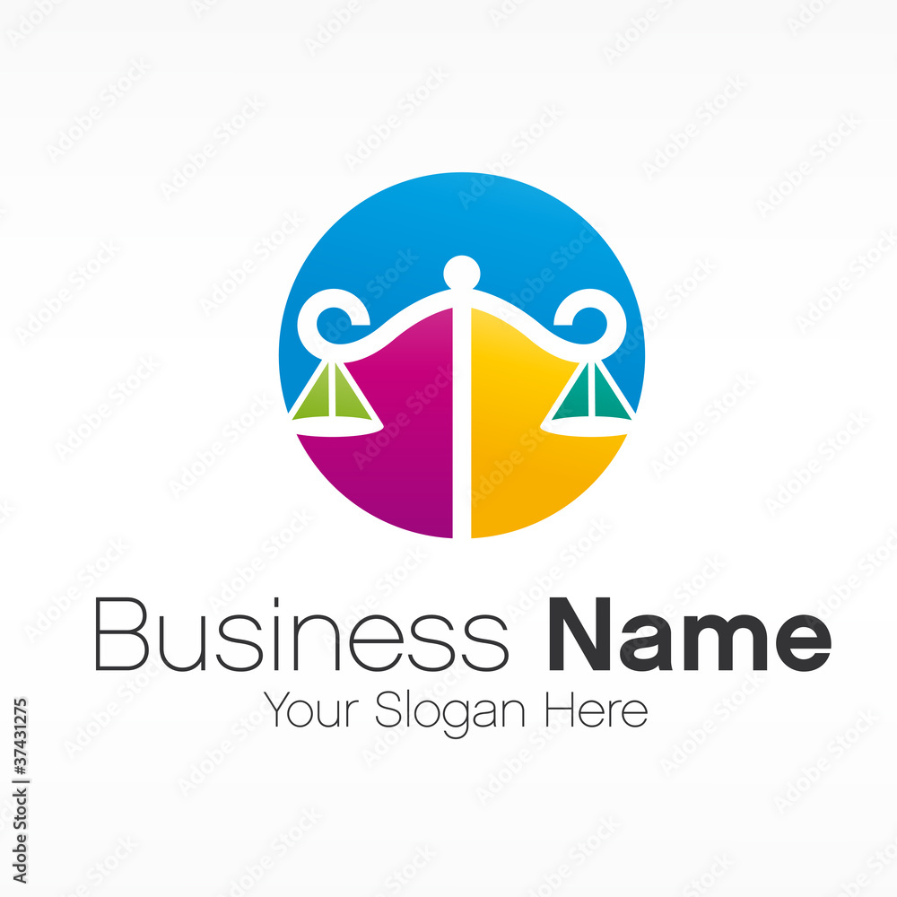 logo justice Stock Vector | Adobe Stock